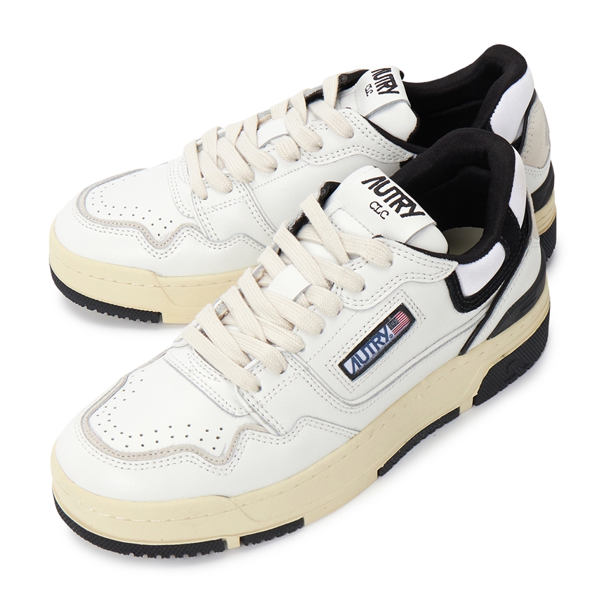 AUTRY(오트리) 오트리 CLC 남성 스니커즈 ROLM MM04 WHT BLK | S.I.VILLAGE (에스아이빌리지)
